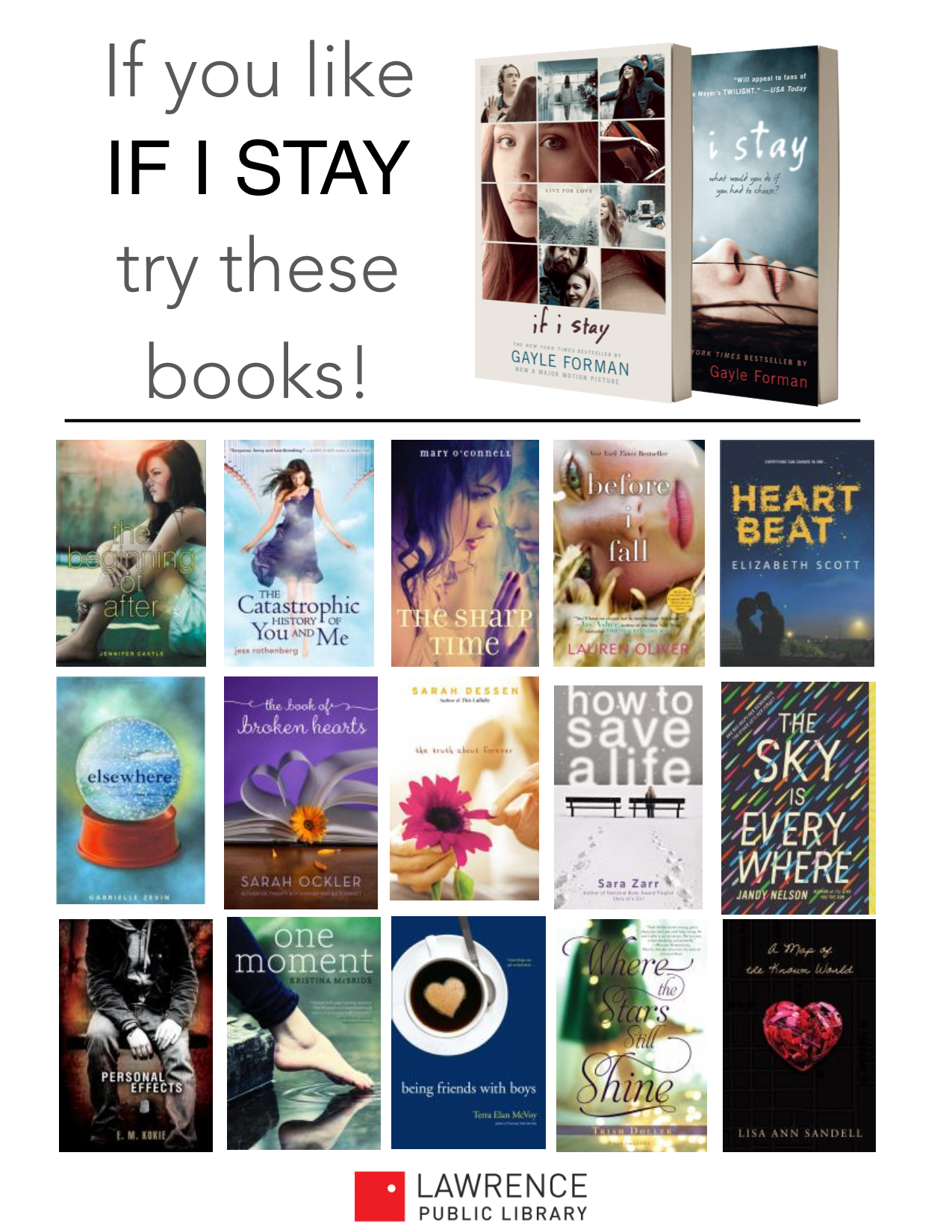 15 Young Adult Novels for Fans of IF I STAY by Gayle Forman – wrapped ...